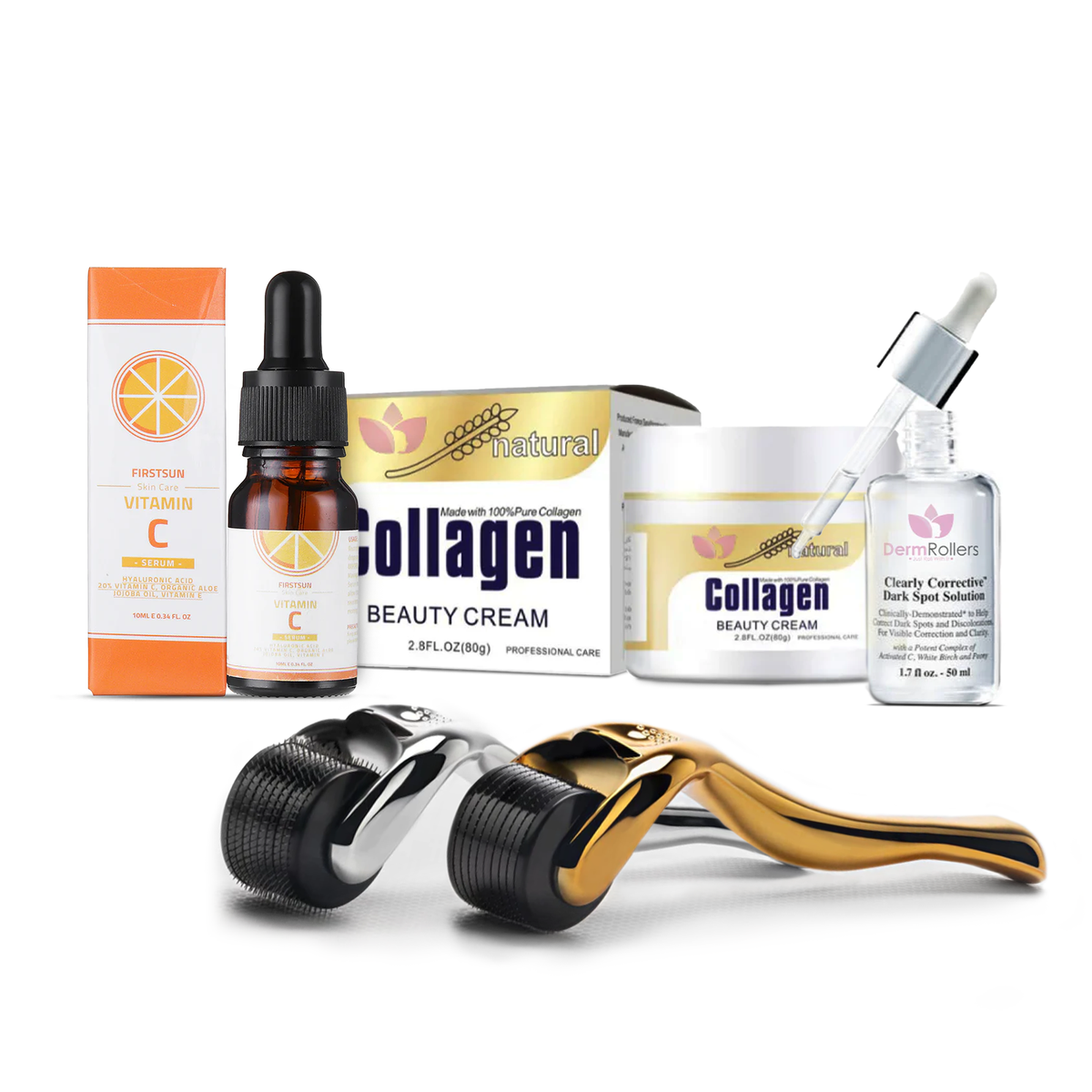 Anti-Aging Derma Roller Bundle (5 Pcs) – DermRollers